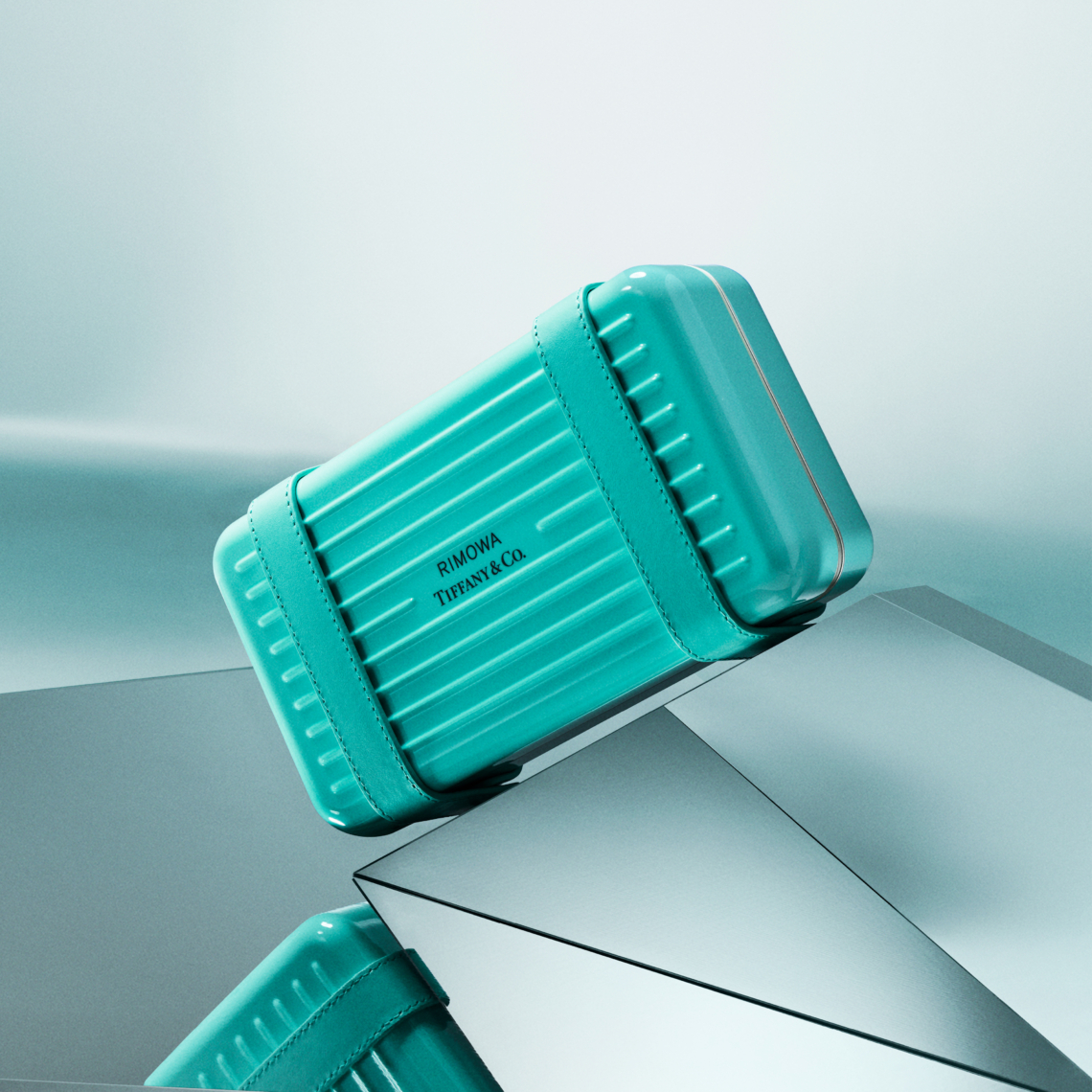RIMOWA x Tiffany & Co. Jewelry Personal in Tiffany Blue® Polycarbonate ...