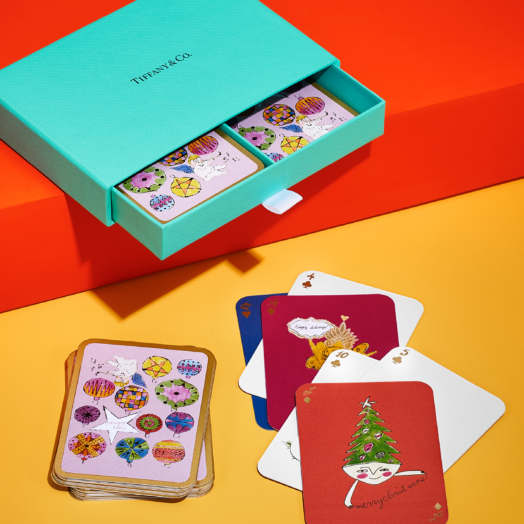 Tiffany & Co. x Andy Warhol limited-edition playing cards, set of two ...