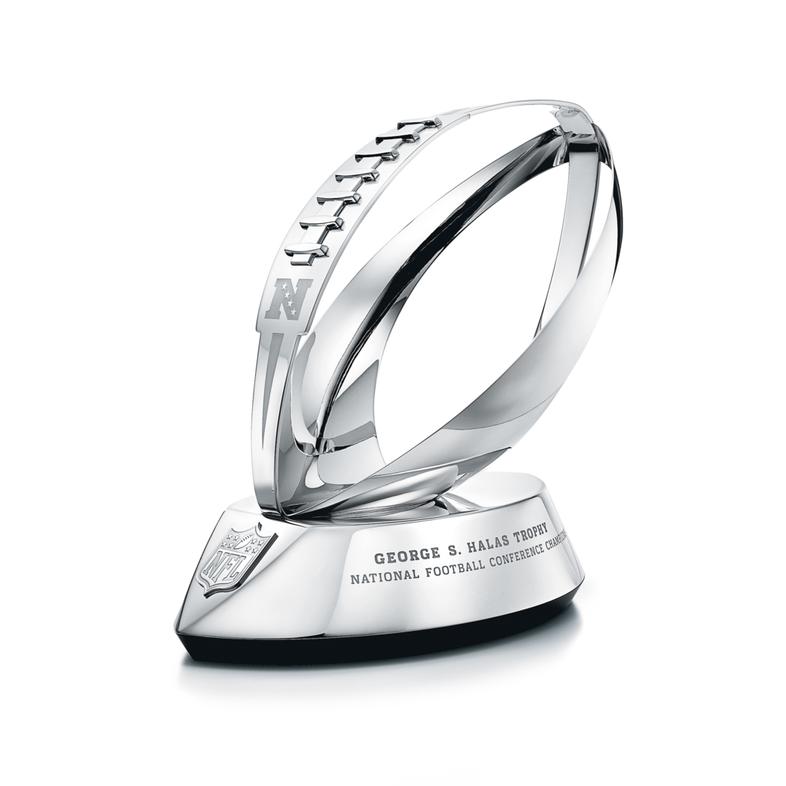 The George S. Halas Trophy. Designed and handcrafted by Tiffany & Co ...