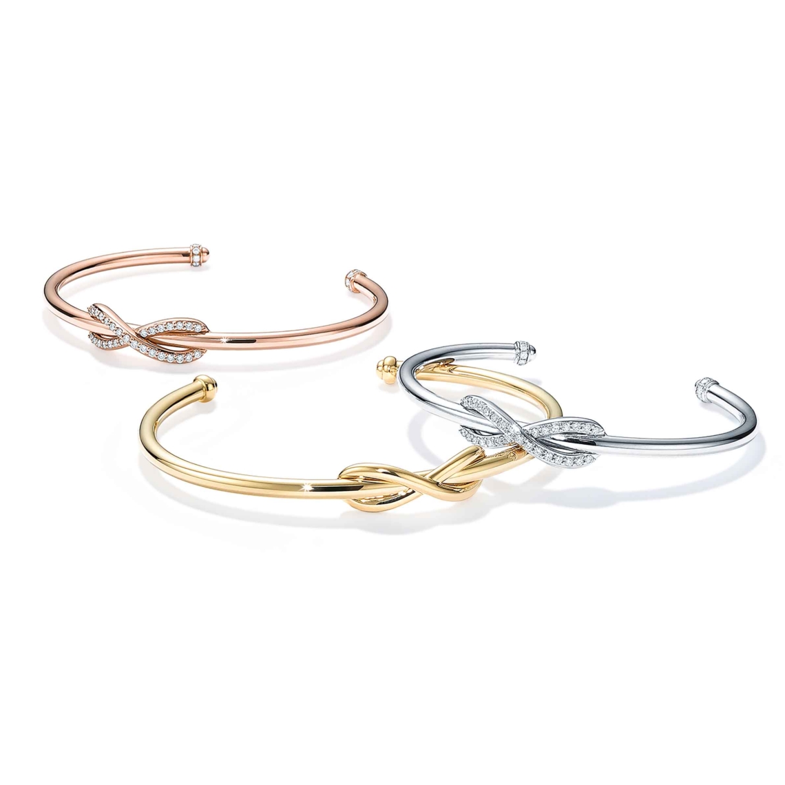 Pieces from the Tiffany Infinity collection for the Infinite Strength ...