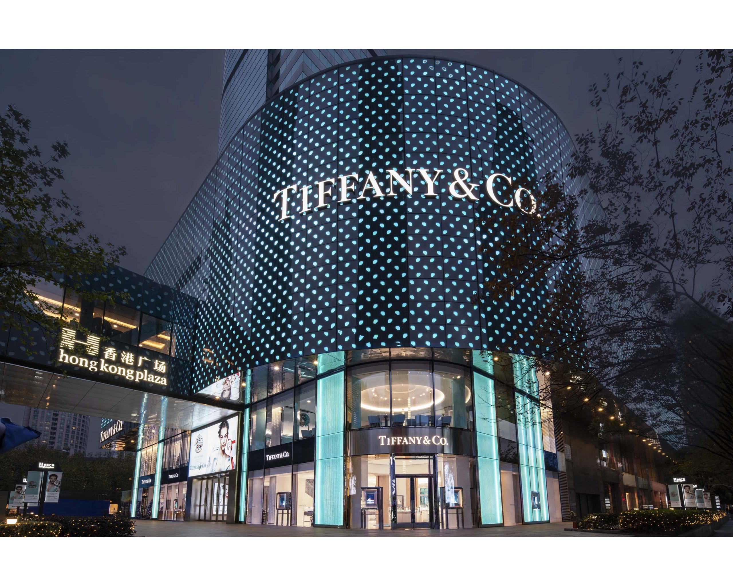 Redesigned Flagship Store at Shanghai Hong Kong Plaza - Tiffany